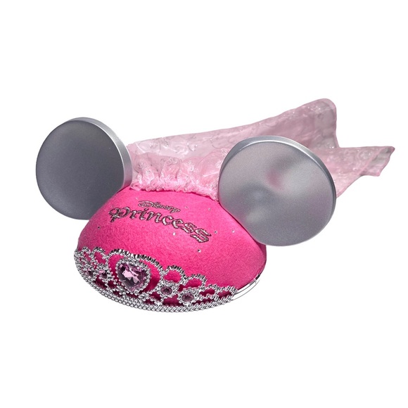 Disney | Accessories | Disney Parks Princess Minnie Mouse Hat Wears ...